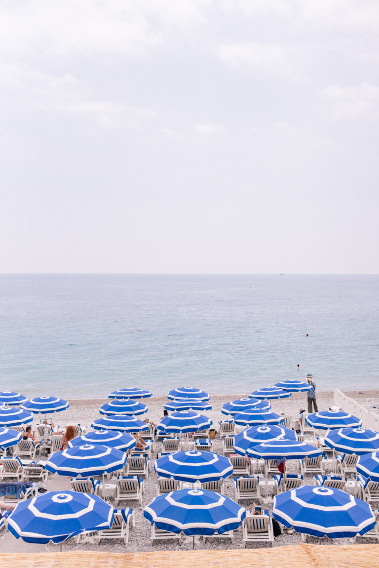 Blue & White in Nice, France - Julia Berolzheimer