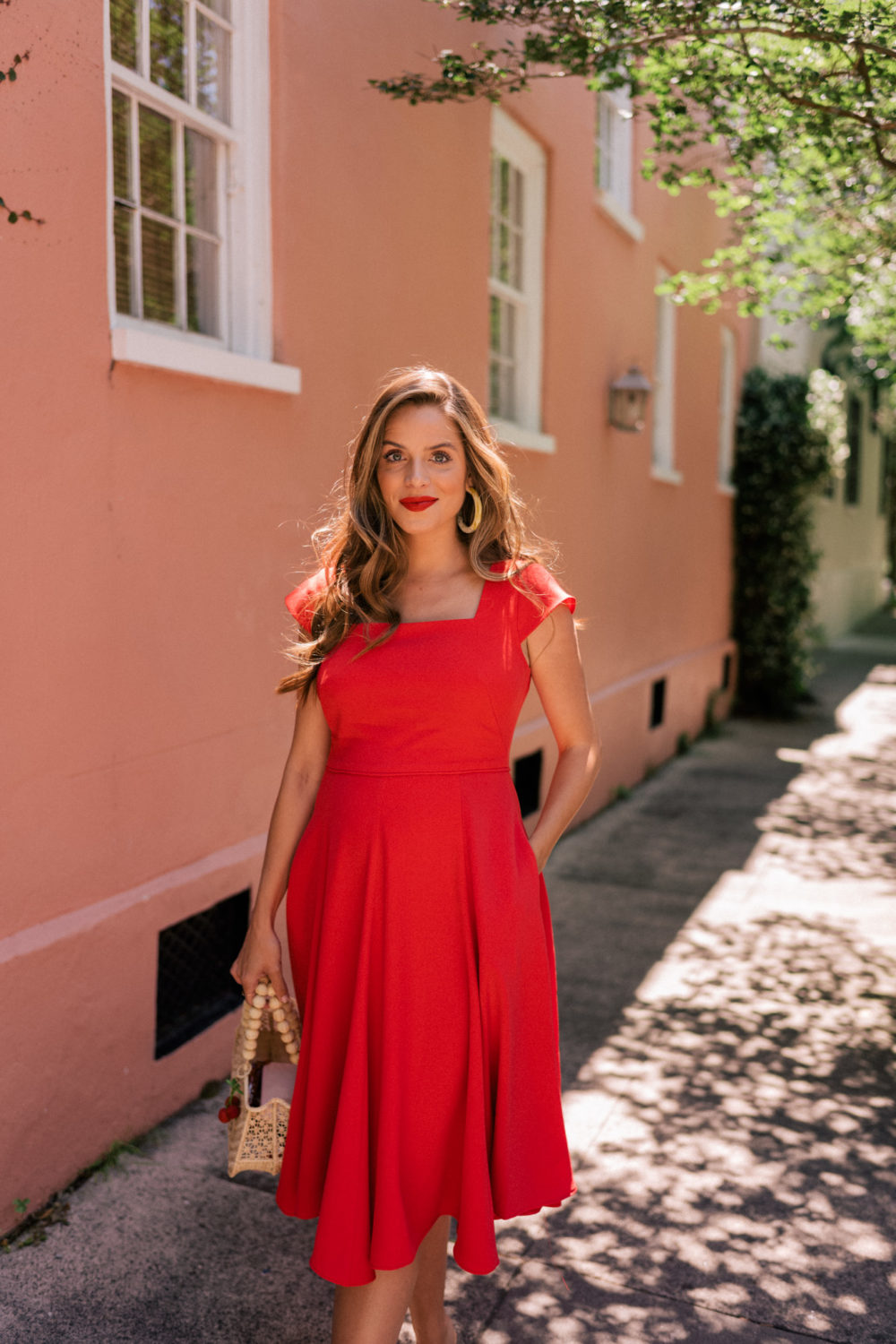 A Red Dress For Date Night - Julia Berolzheimer