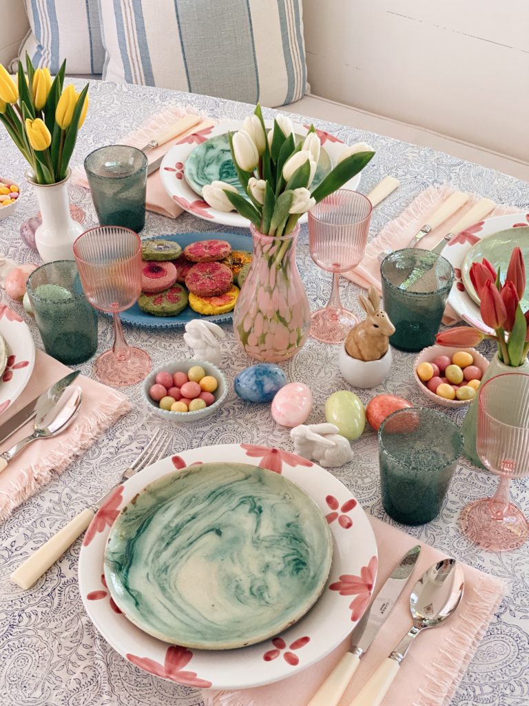 Pretty Spring Place Settings - Julia Berolzheimer