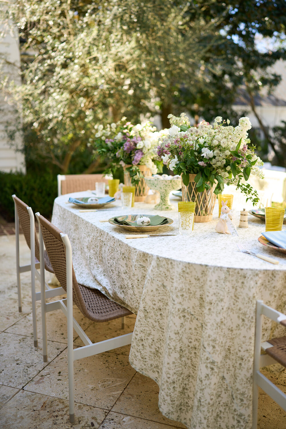 Setting An Easter Table - Julia Berolzheimer