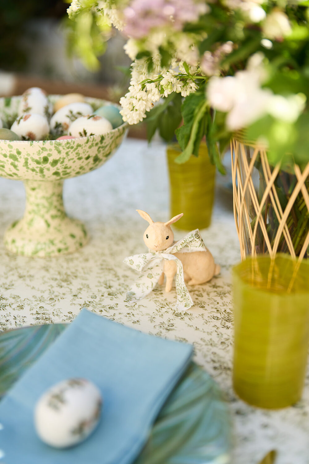 Setting An Easter Table - Julia Berolzheimer
